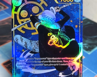 One Piece Trafalgar Law manga Alt Art Op05-069/proxy - Etsy