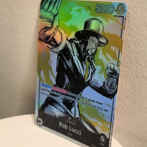 Rob Lucci Leader Op03-076 One Piece Proxy - Etsy