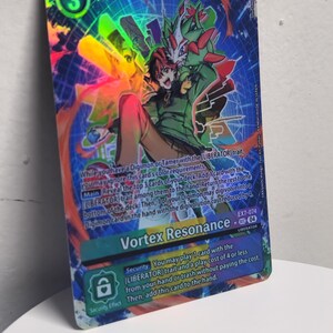 Vortex Resonance EX7-074 Digimon Proxy - Etsy