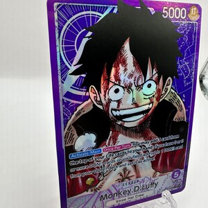 One Piece Monkey D Luffy Leader Op05-060 Proxy - Etsy