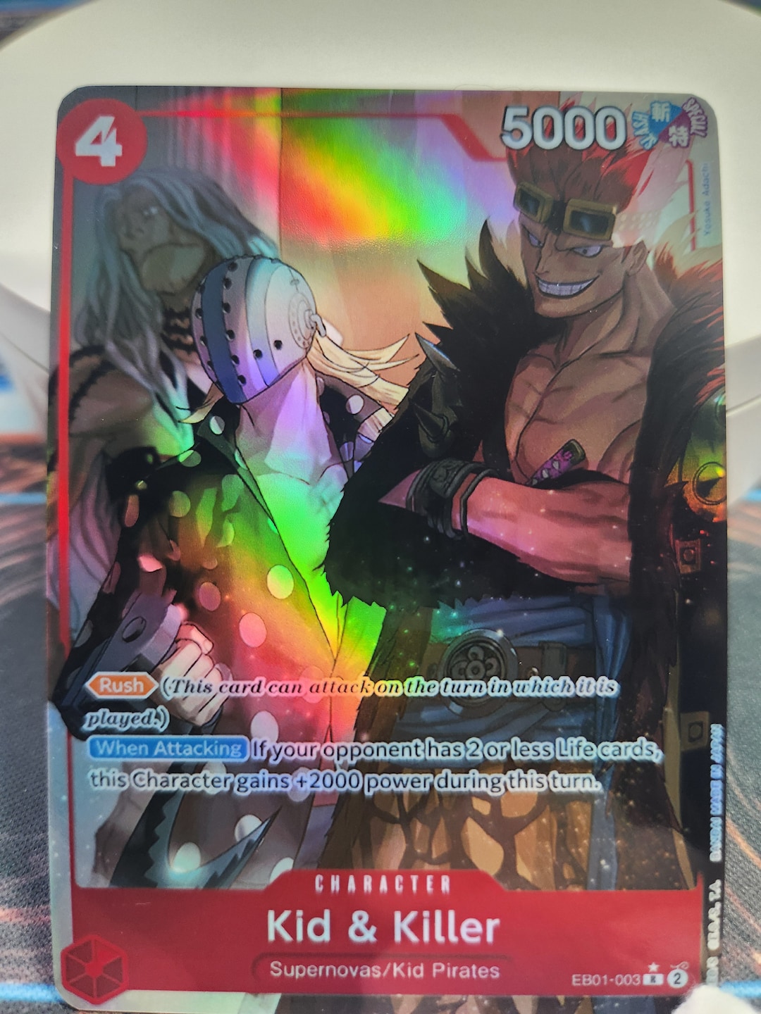 One Piece Kid and Killer Eb01-003 Proxy - Etsy