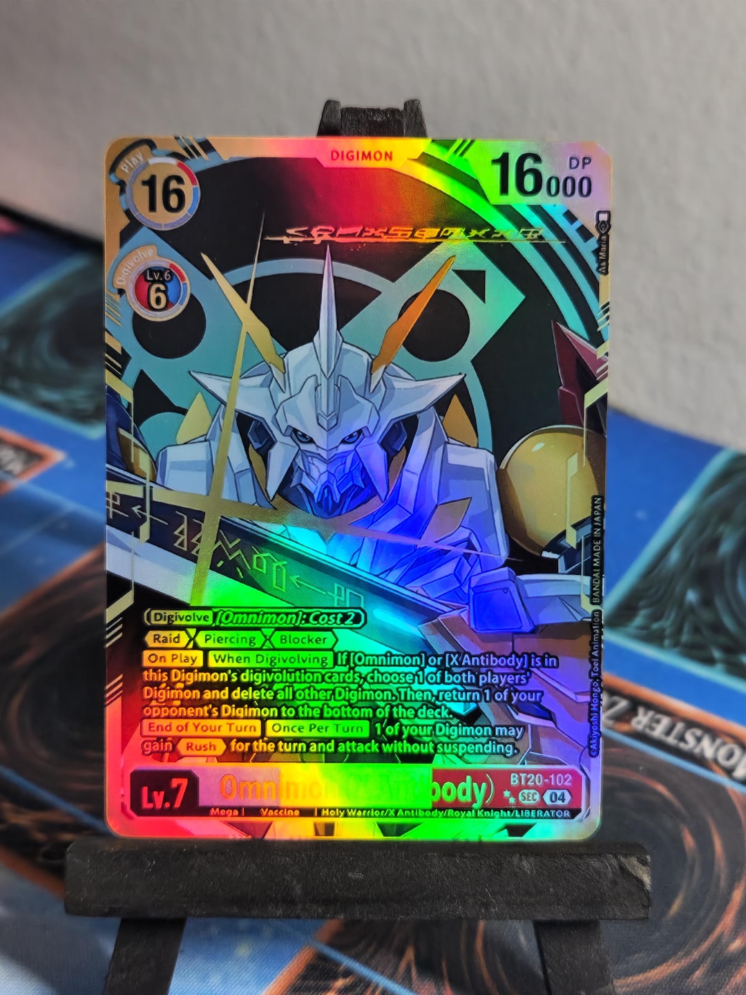 Omnimon (X Antibody) SP Alt Art Bt20-102 Digimon Proxy - Etsy