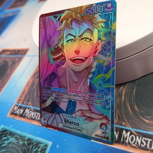 One Piece Marco Leader Op08-002 Proxy - Etsy