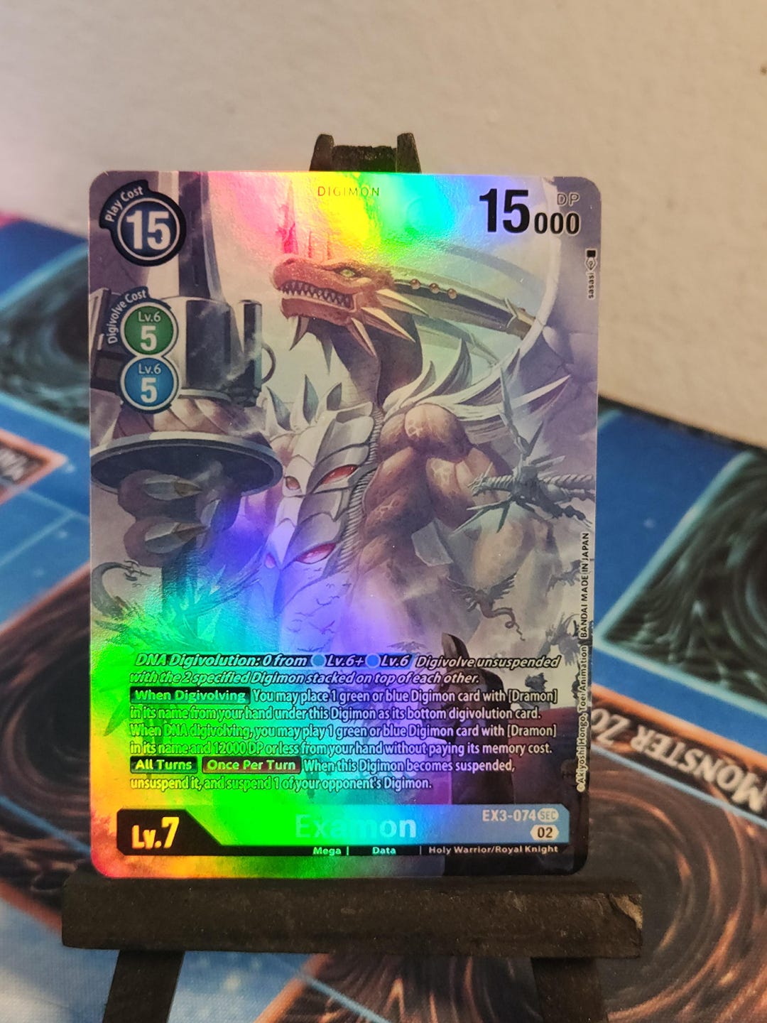 Examon Alt Art Ex3-074 Digimon Proxy - Etsy
