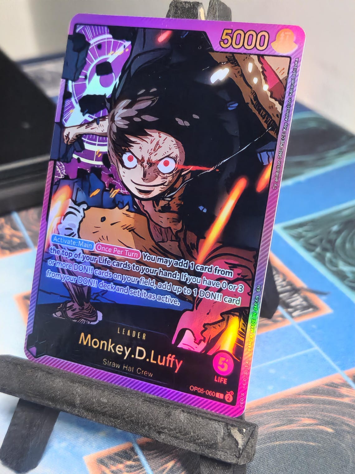 Monkey D Luffy Leader EB02 Alt Art OP05-060 One Piece Proxy - Etsy
