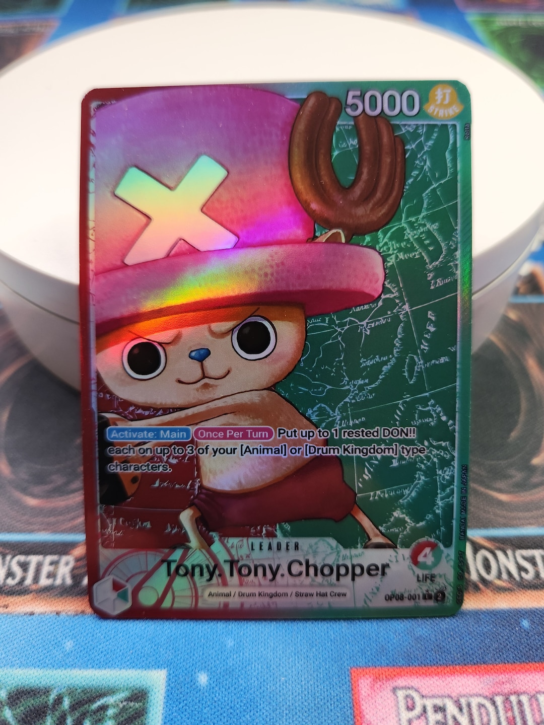 One Piece Tony Tony Chopper Leader Op08-001 Proxy - Etsy