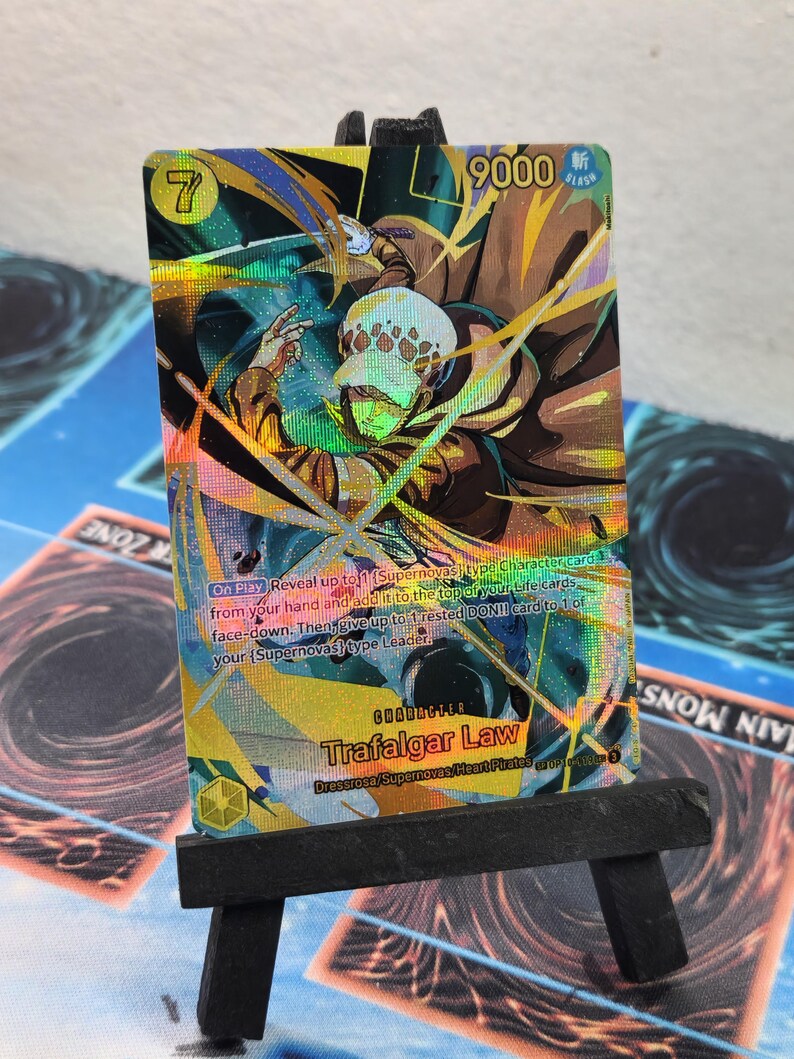 Trafalgar Law SP Alt Art OP10-119 One Piece Proxy - Etsy