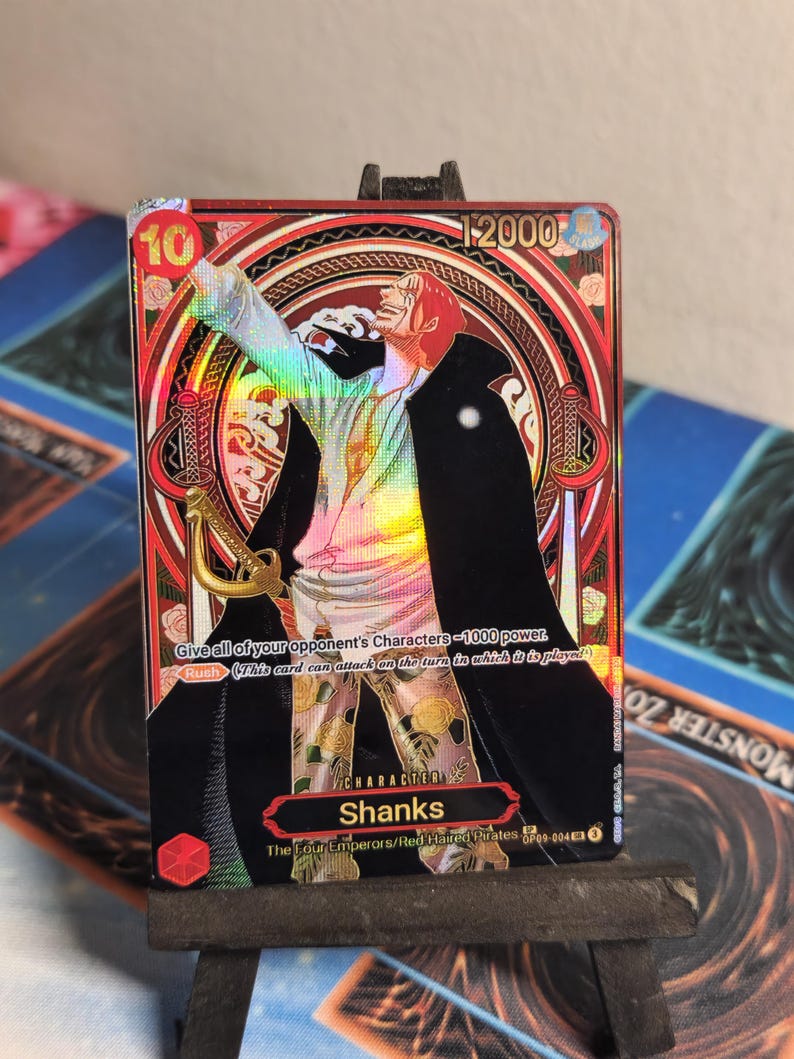 Shanks SP1 Alt Art Op09-004 One Piece Proxy Op13 - Etsy