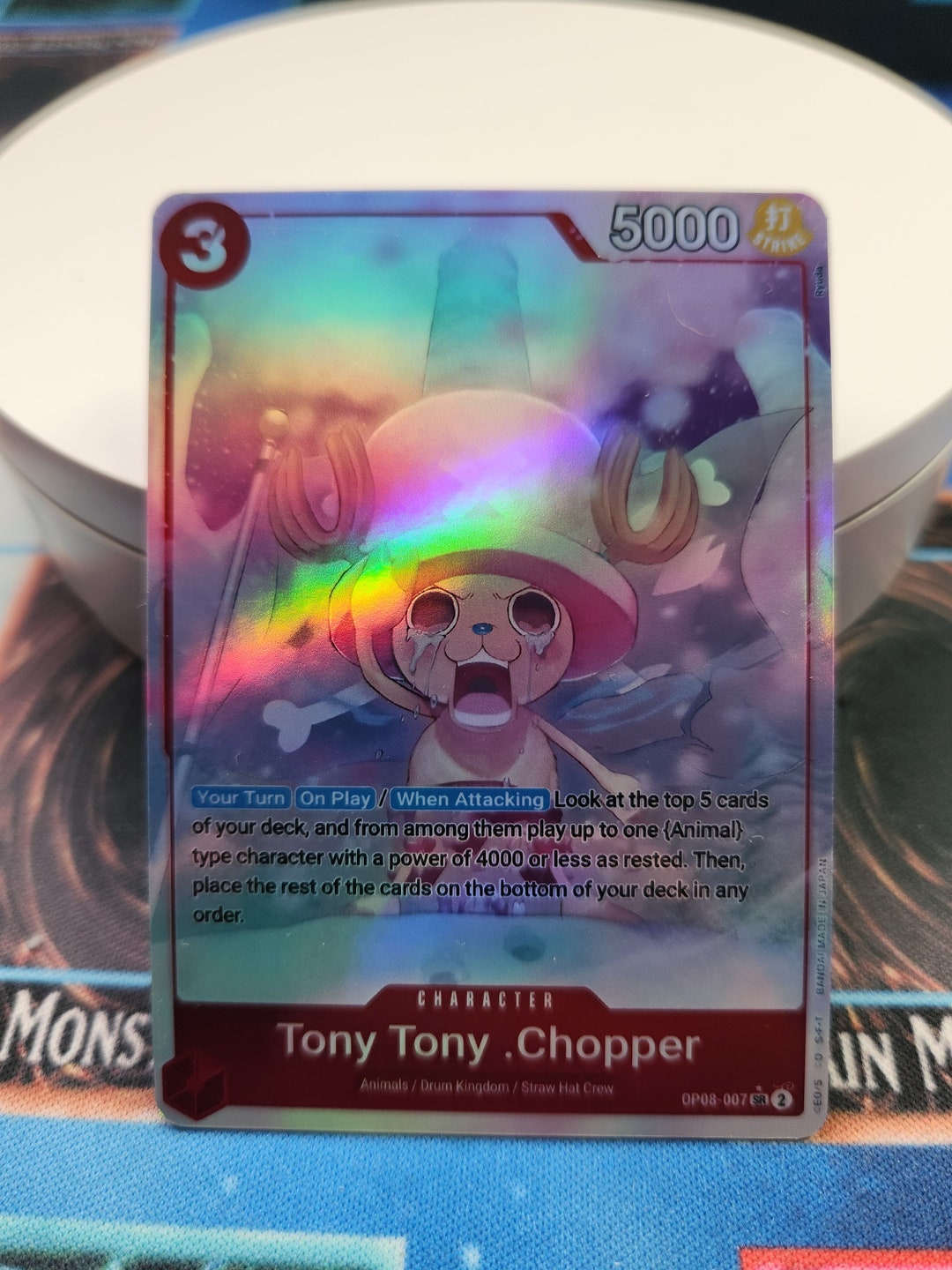One Piece Tony Tony Chopper Alt Art Op08-007 Proxy - Etsy