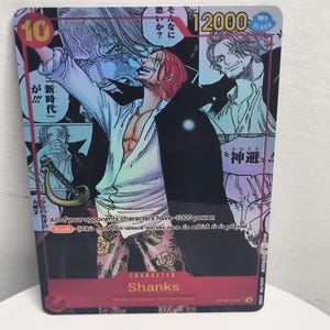 Shanks Manga Alt Art Op09-004 One Piece Proxy - Etsy