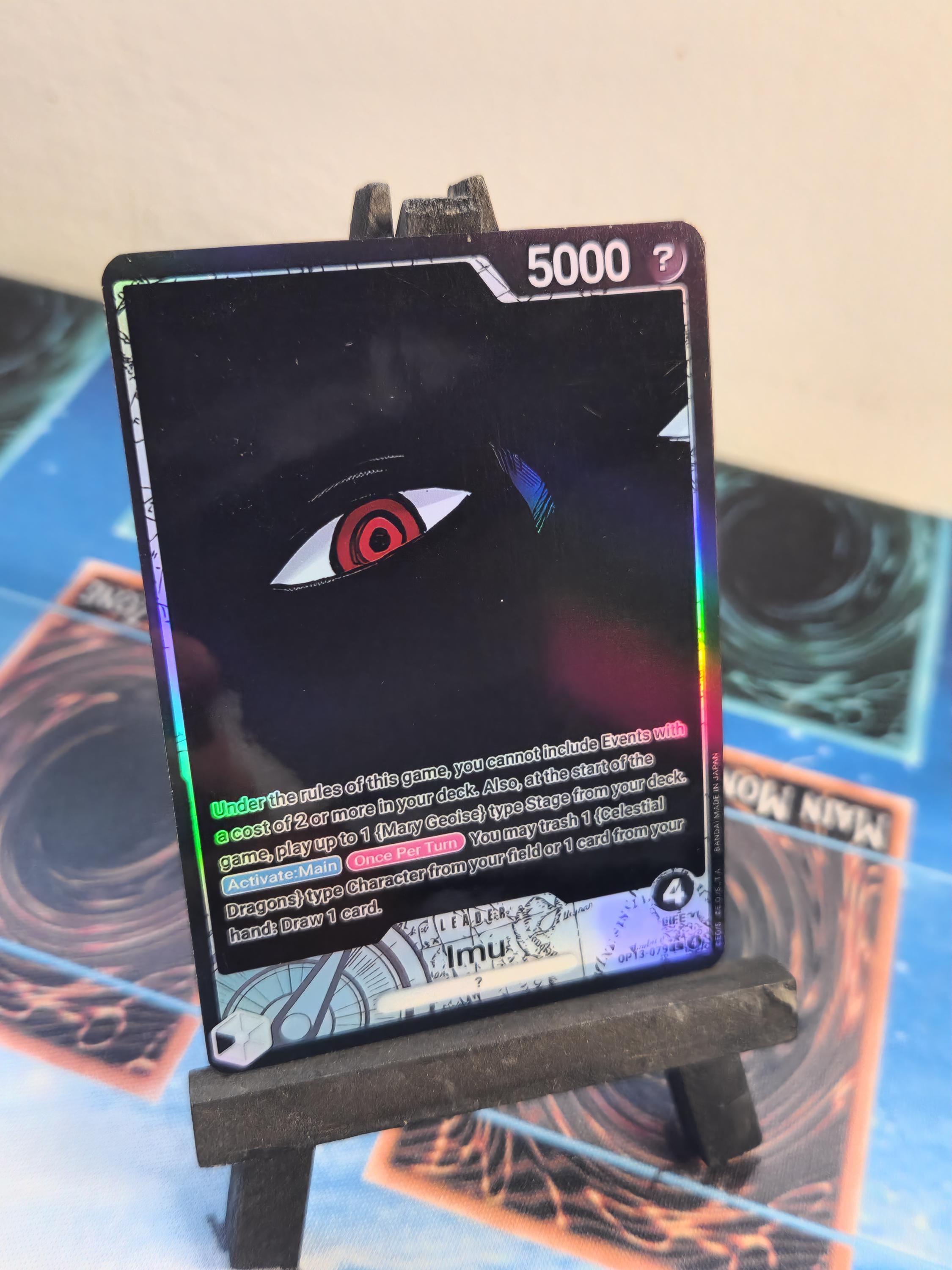 Imu Leader Alt Art Op13-079 One Piece Proxy - Etsy