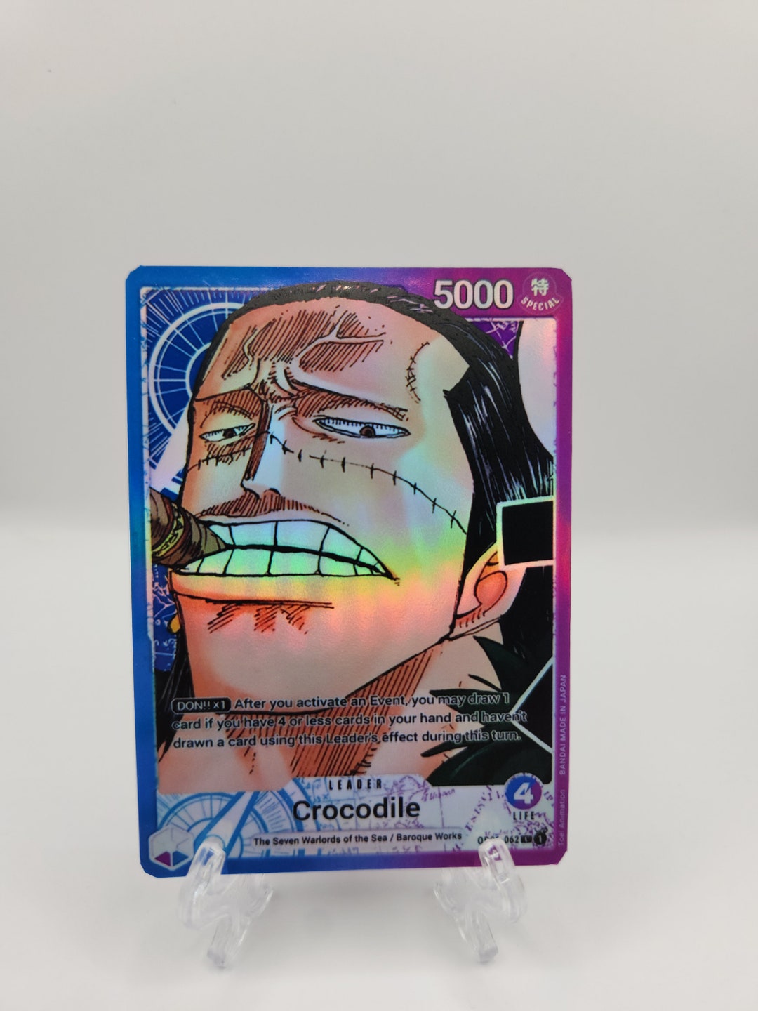 Crocodile Leader Op01-062 One Piece Proxy - Etsy