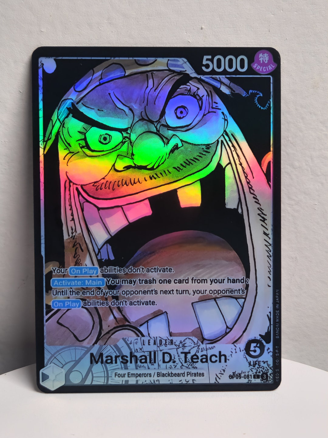 Marshall D Teach Leader Op09-081 One Piece Proxy - Etsy