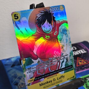Monkey D Luffy Alt Art Op07-109 One Piece Proxy - Etsy