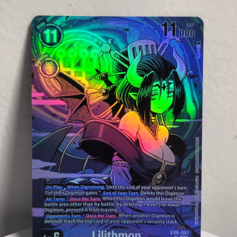 Lilithmon Card - Etsy