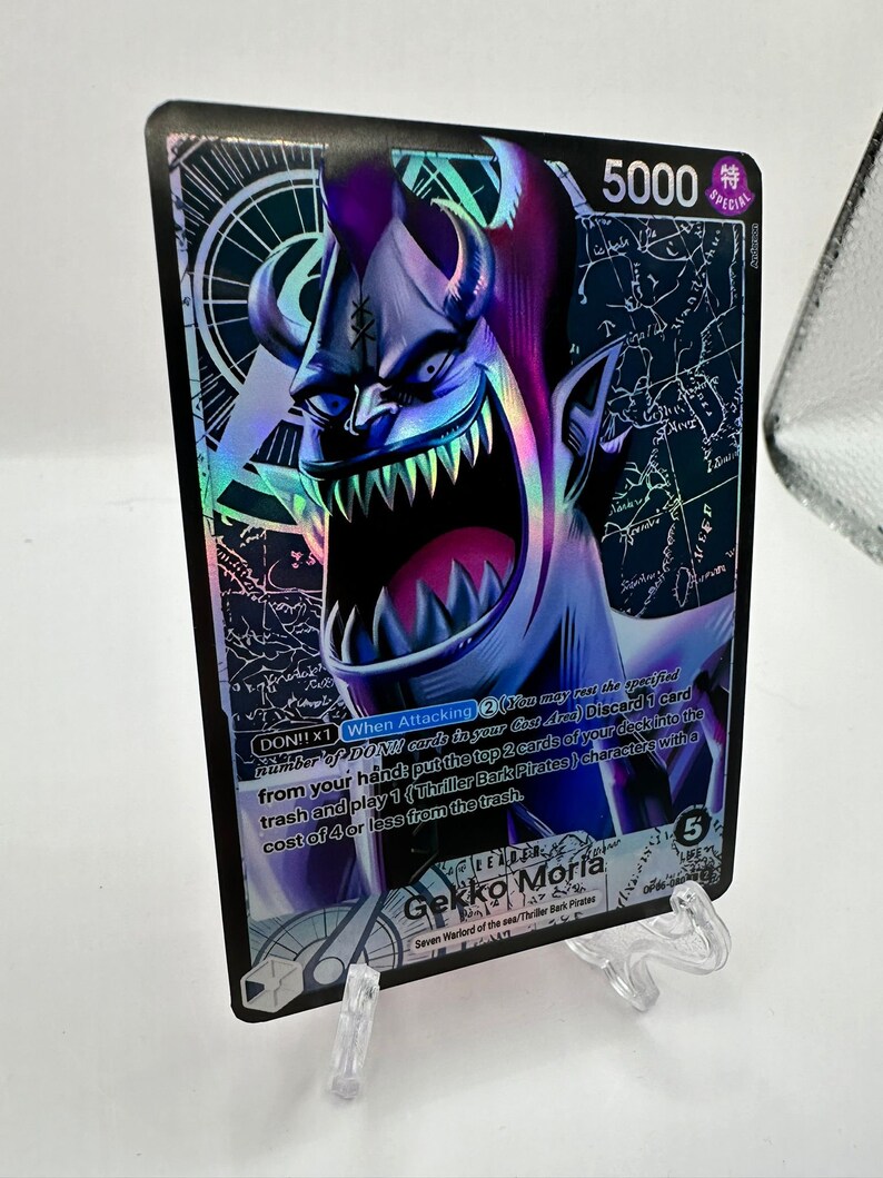 Gecko Moria Leader Alt Art Op06-080/proxy - Etsy