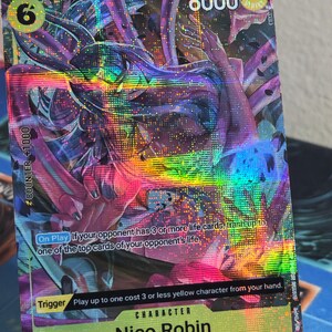 Nico Robin Alt Art OP09-107 One Piece Proxy - Etsy