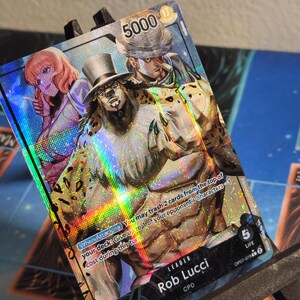 Rob Lucci Leader Op07-079 | One Piece | Proxy |card - Etsy