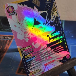 Hisoka Alt Art HTR-1-043 Union Arena Proxy Hunter X Hunter Signed - Etsy