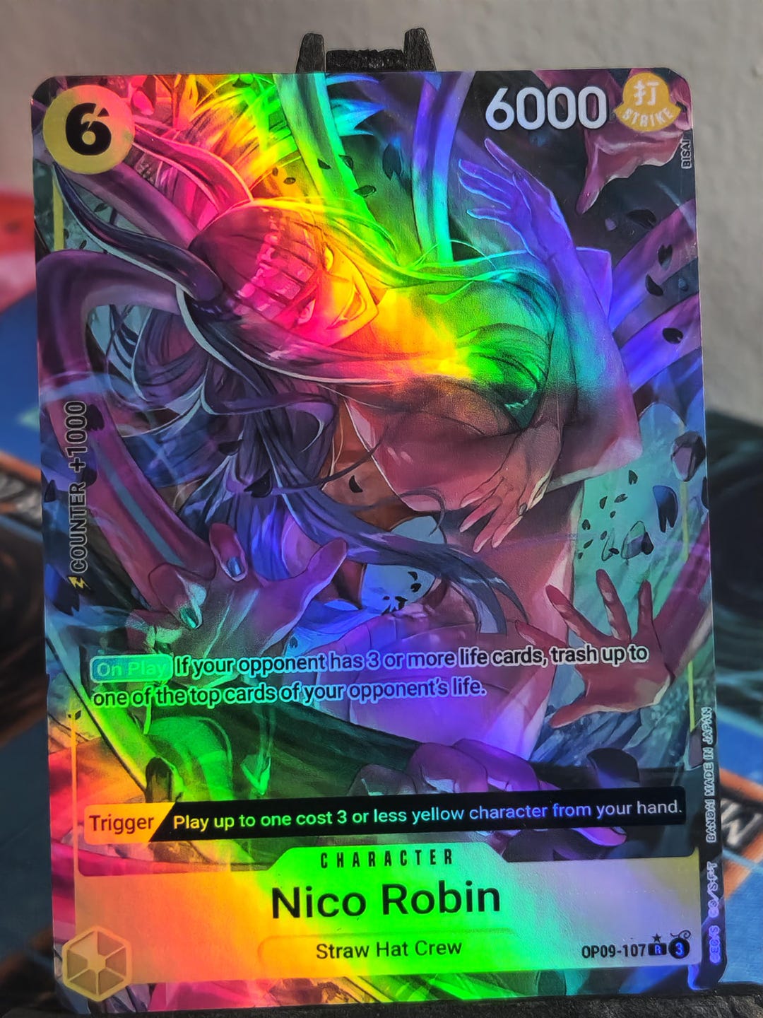 Nico Robin Alt Art OP09-107 One Piece Proxy - Etsy