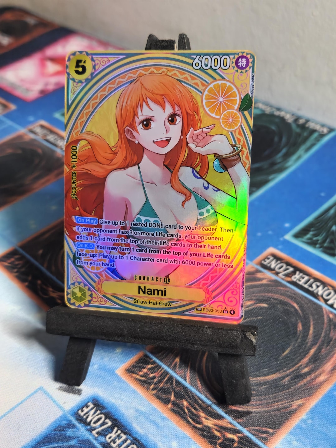 Nami SP Alt Art EB03-053 One Piece Proxy - Etsy