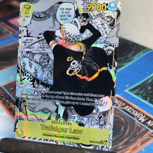 Trafalgar Law Manga Alt Art OP10-119 One Piece Proxy - Etsy