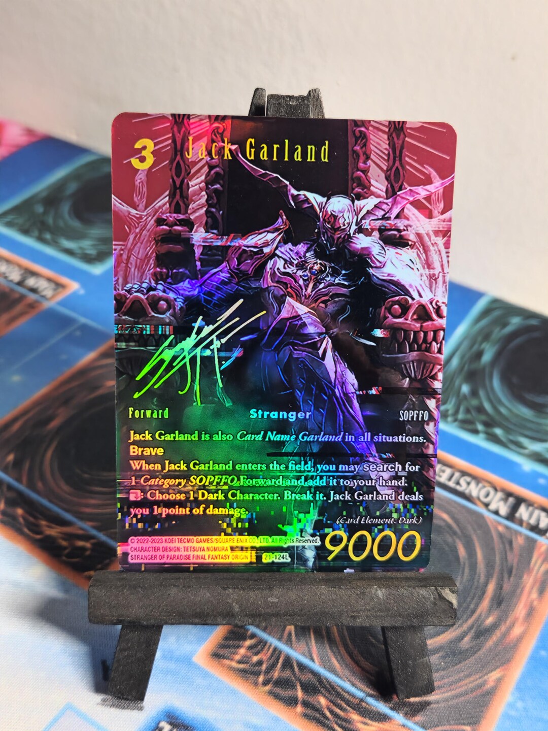 Jack Garland Signature Alt Art 21-124L Final Fantasy Proxy - Etsy