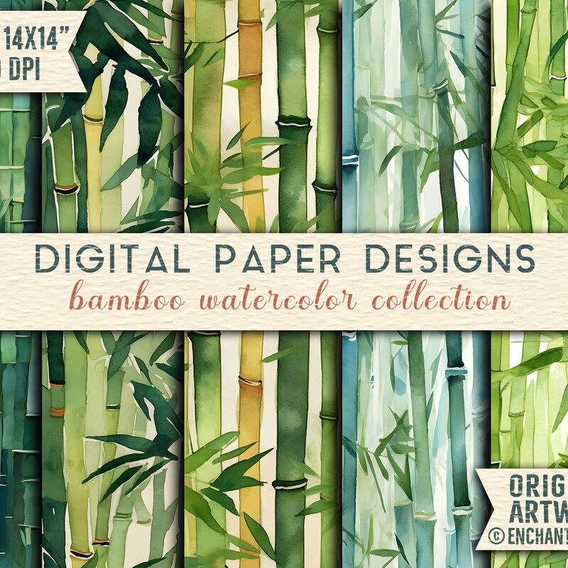 Bamboo and Paper - Etsy