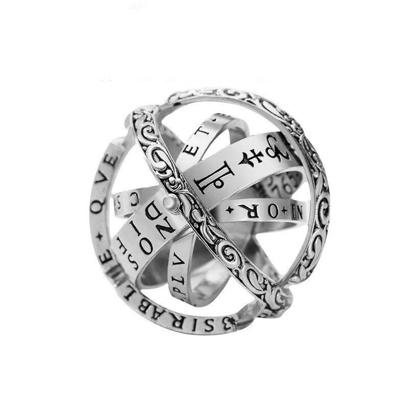 Astrology Ring, Spinner Ring, Astrology Pendant, Antistress Ring ...