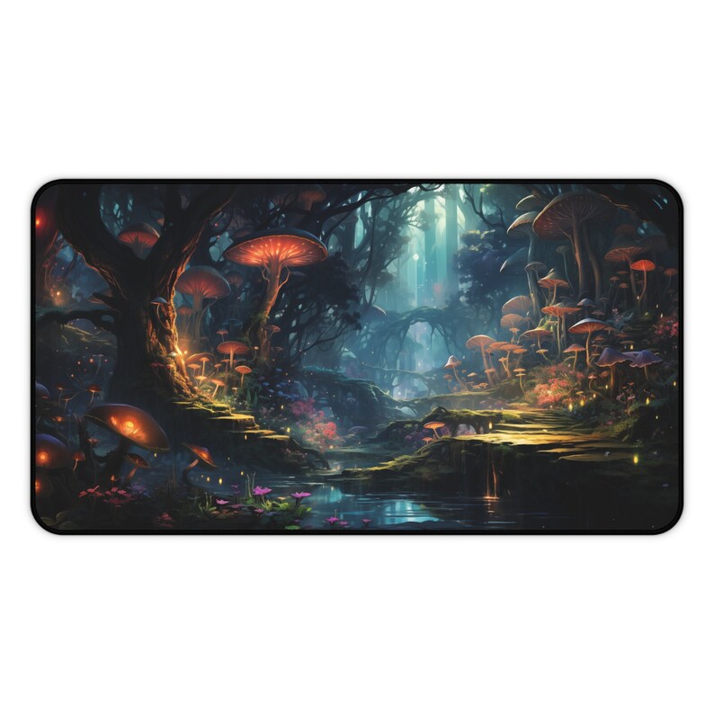 Fantasy Fairy Forest Desk Mat Mouse Pad Also Great for Crafting or a ...