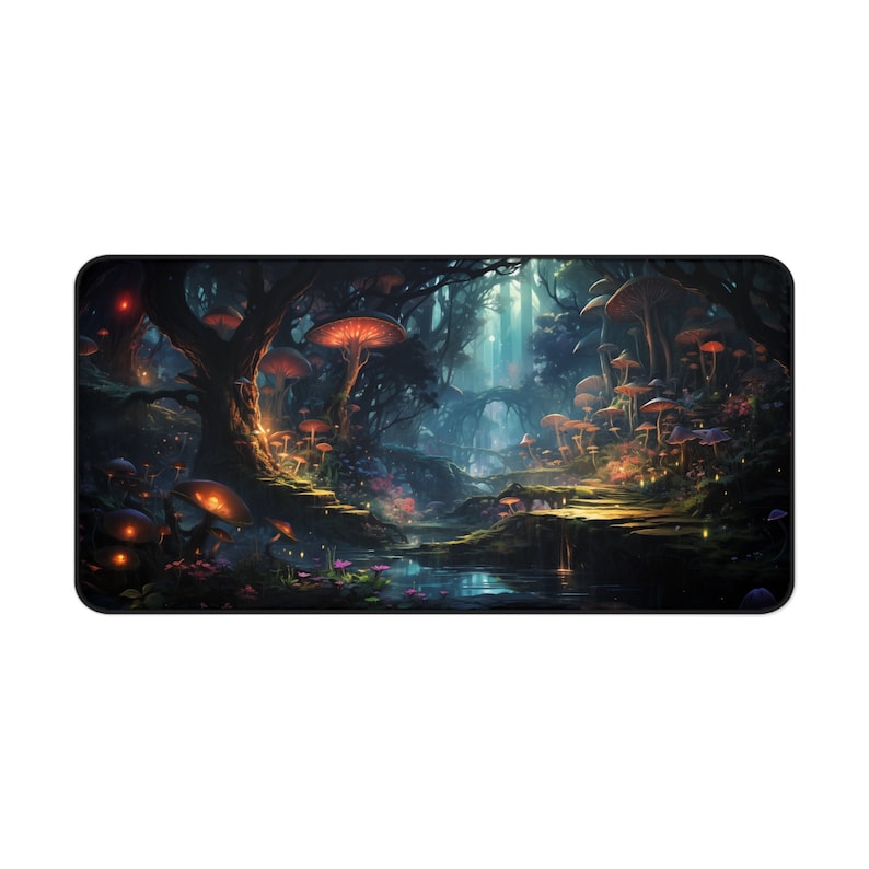 Fantasy Fairy Forest Desk Mat Mouse Pad Also Great for Crafting or a ...
