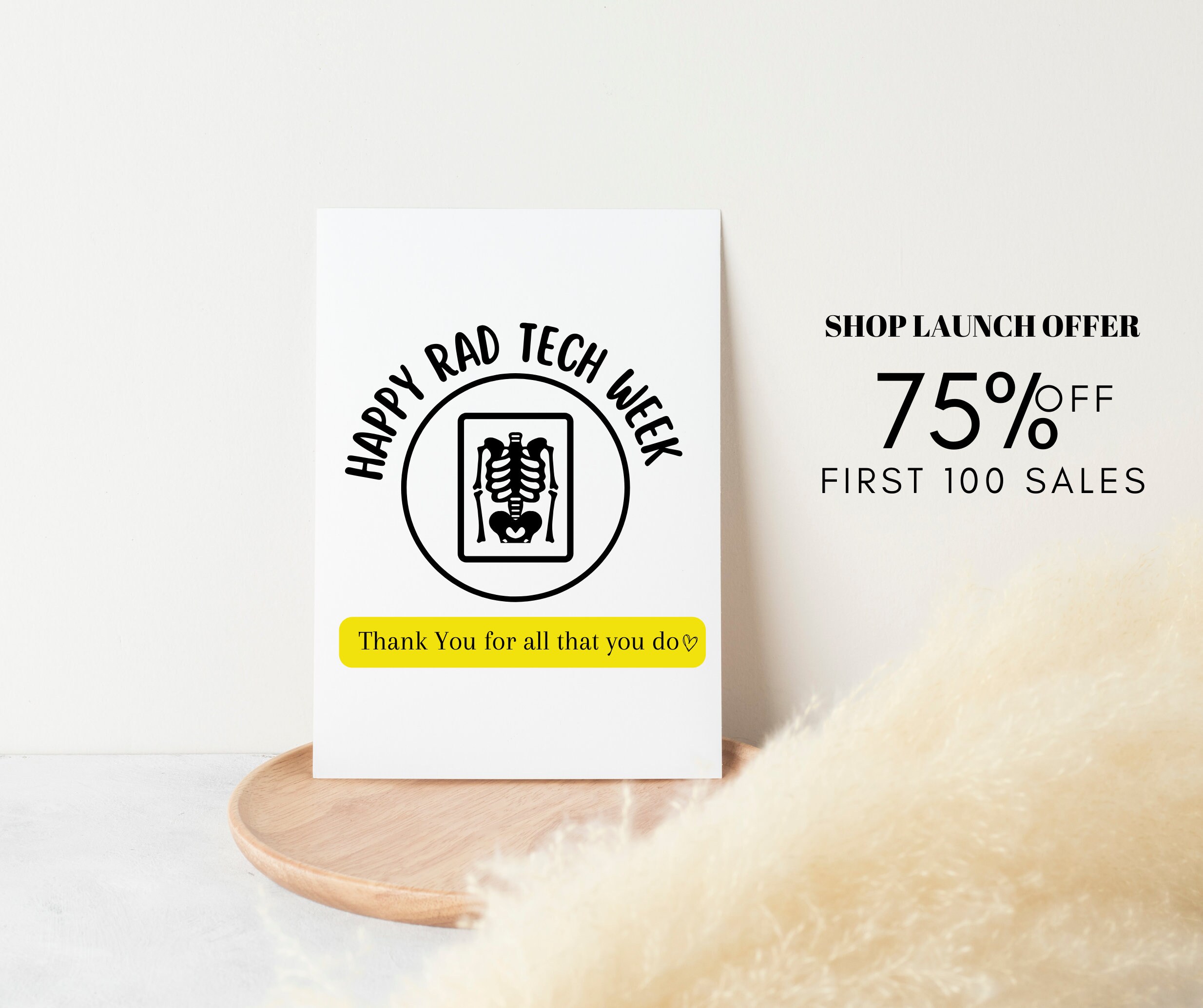 Rad Tech Week Printable Card, Radiology Technology Week Gift, Rad ...