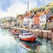 12 High Quality Designs of Harbour Scenes (2) Jpgs - Digital Print ...