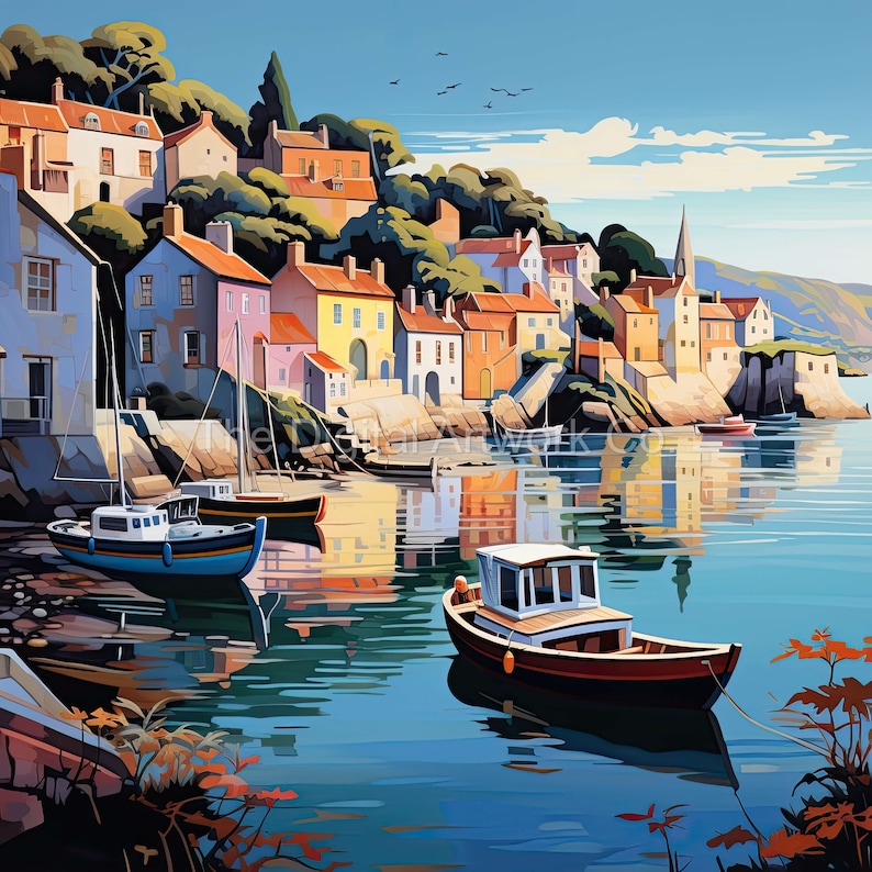 12 High Quality Designs of Harbour Scenes 3 12 Jpgs - Etsy UK