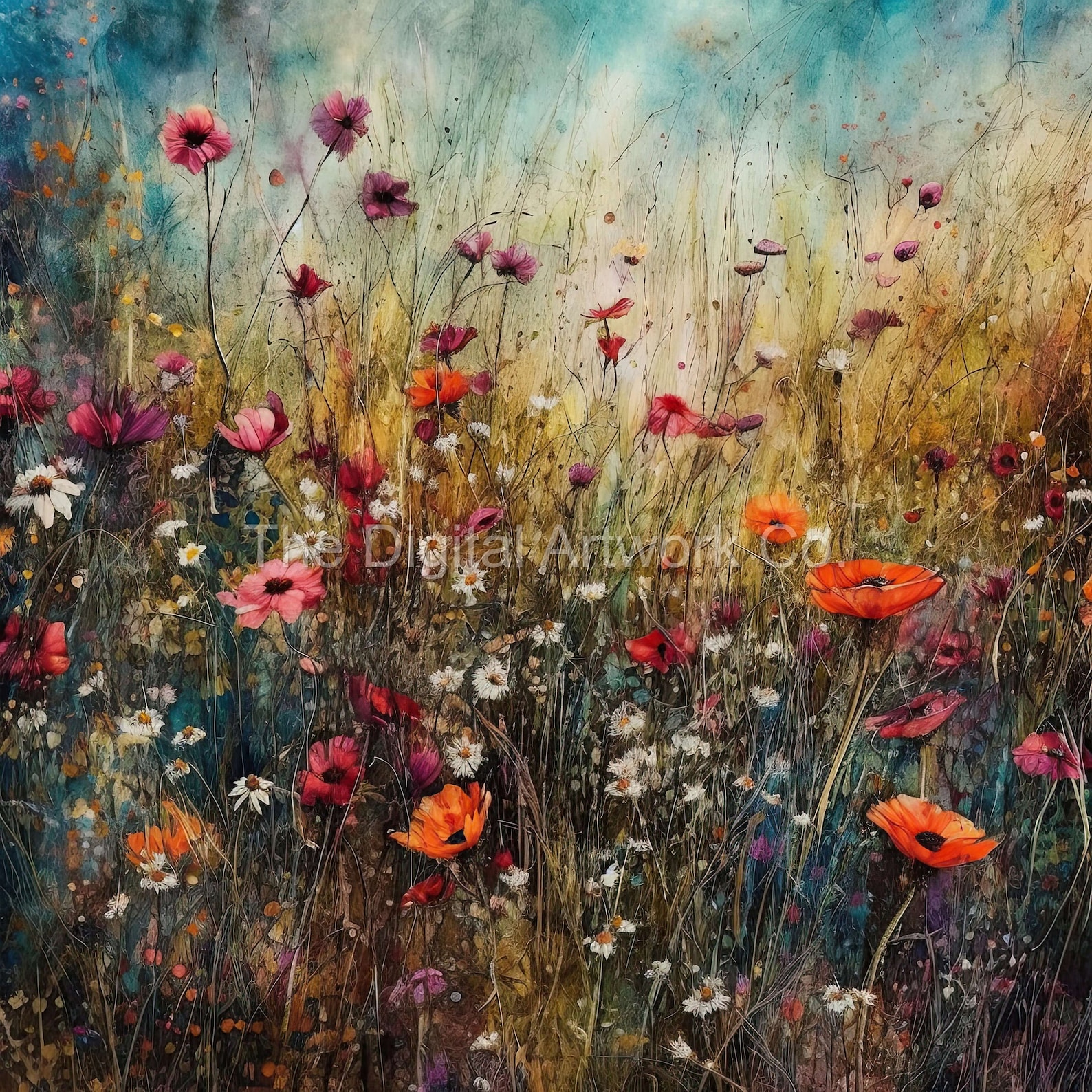 12 High Quality Designs of Wildflower Backgrounds Clip Art - Etsy