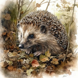 12 High Quality Designs of Adorable Hedgehogs Clip Art 12 Jpgs ...