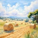 12 High Quality Designs of Summer Hay Bales Backgrounds Jpgs Digital ...