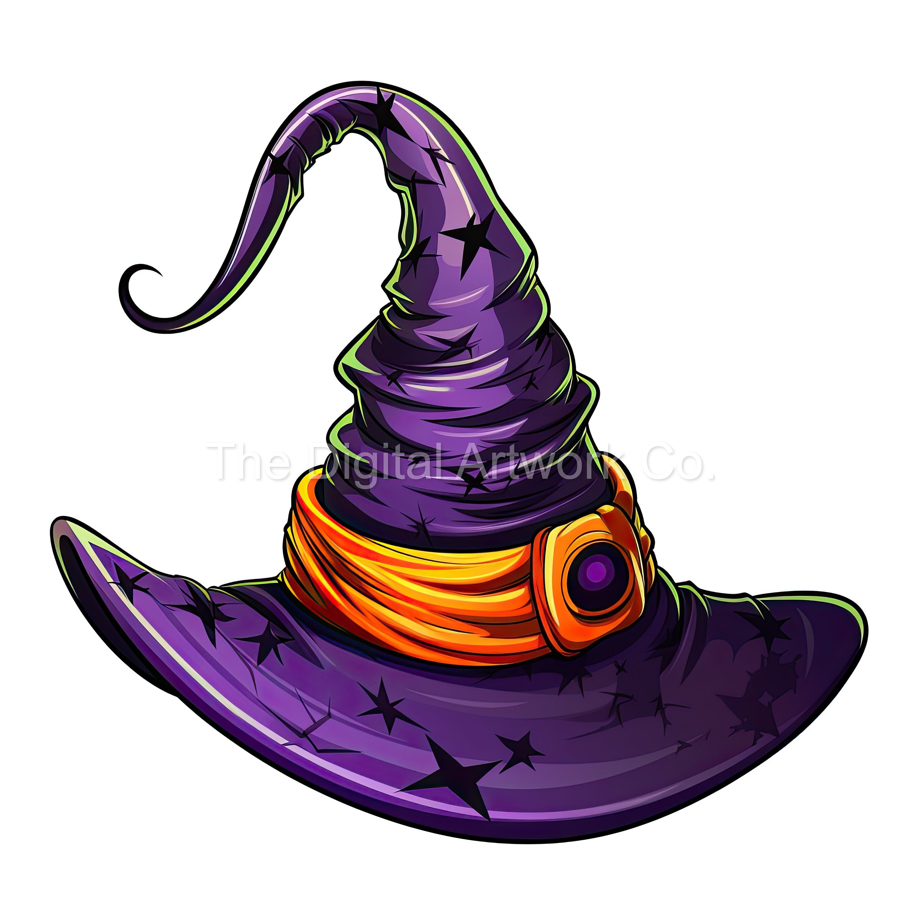Witches Hats Clipart: Watercolor Style Designs (digital Download) - Etsy