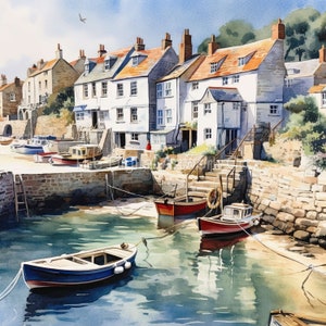 12 High Quality Designs of Harbour Scenes (2) Jpgs - Digital Print ...