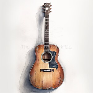 12 High Quality Designs of Epic Guitars Clip Art 12 Jpgs Digital ...