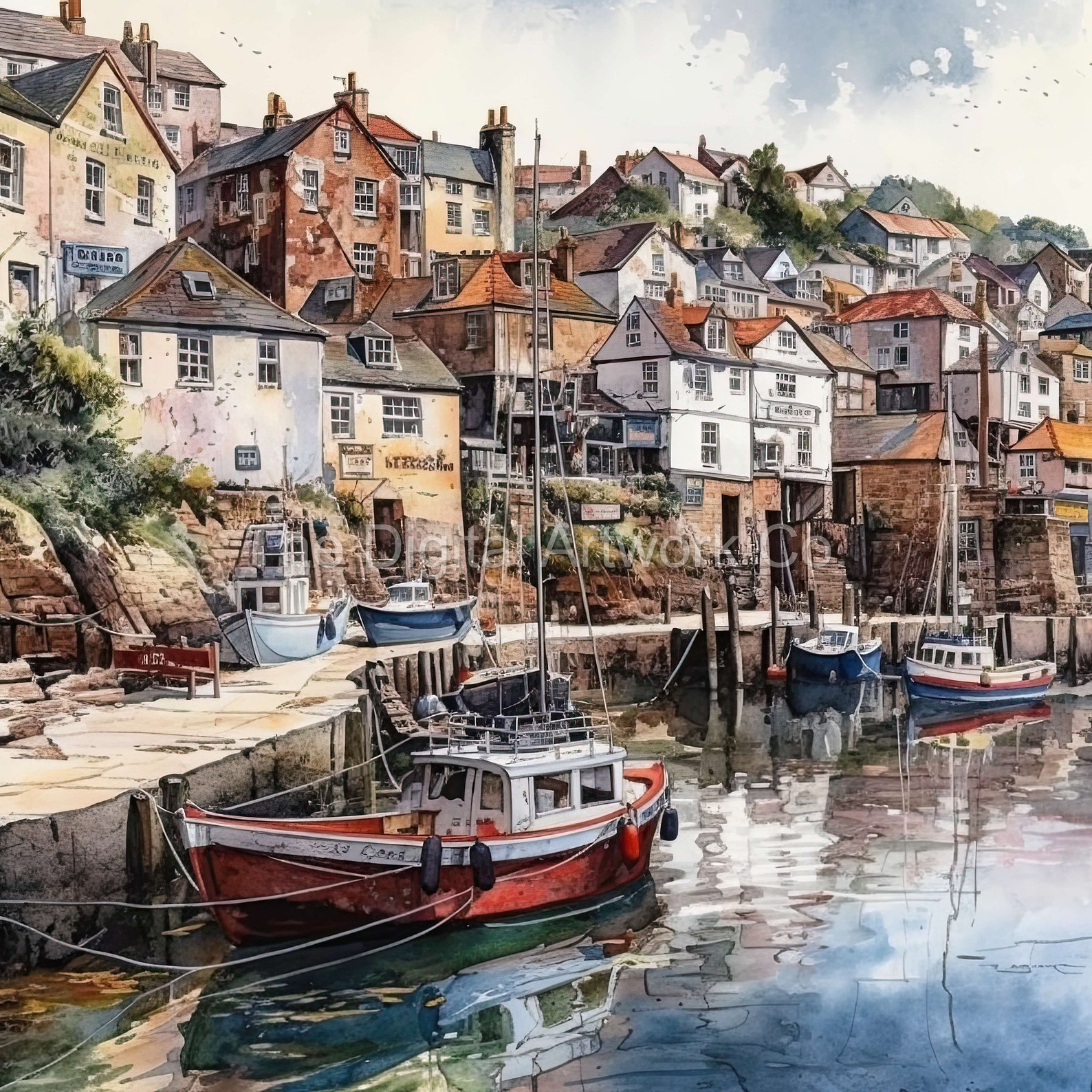 12 High Quality Designs of Harbour Scenes Jpgs Digital - Etsy