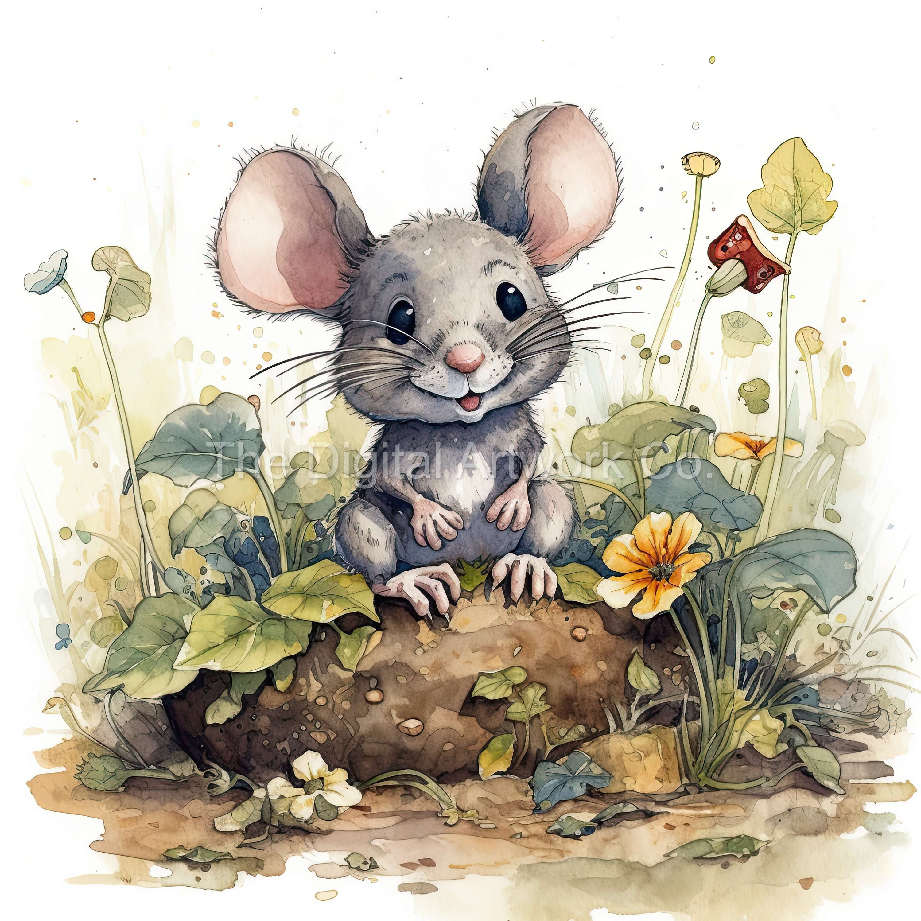 12 High Quality Designs of Cute Mice Clip Art 12 Jpgs - Etsy