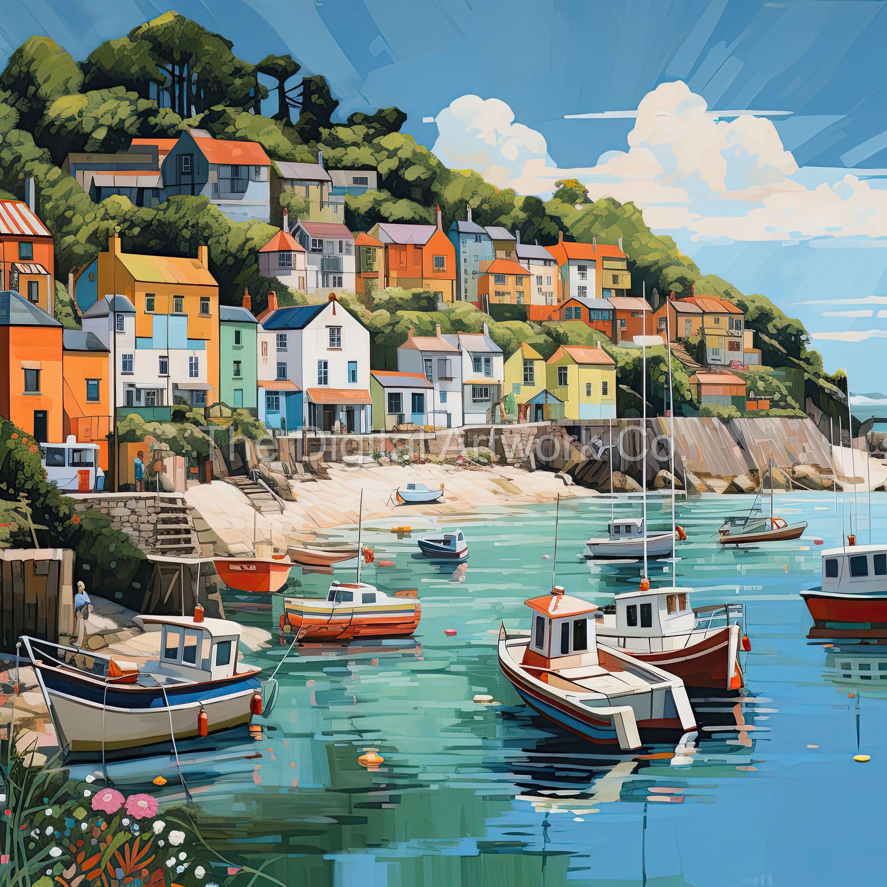 12 High Quality Designs of Harbour Scenes 3 12 Jpgs - Etsy UK