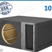 12 Sub Box / 12 Single Ported Slim Subwoofer Enclosure Ground Shaker - Etsy