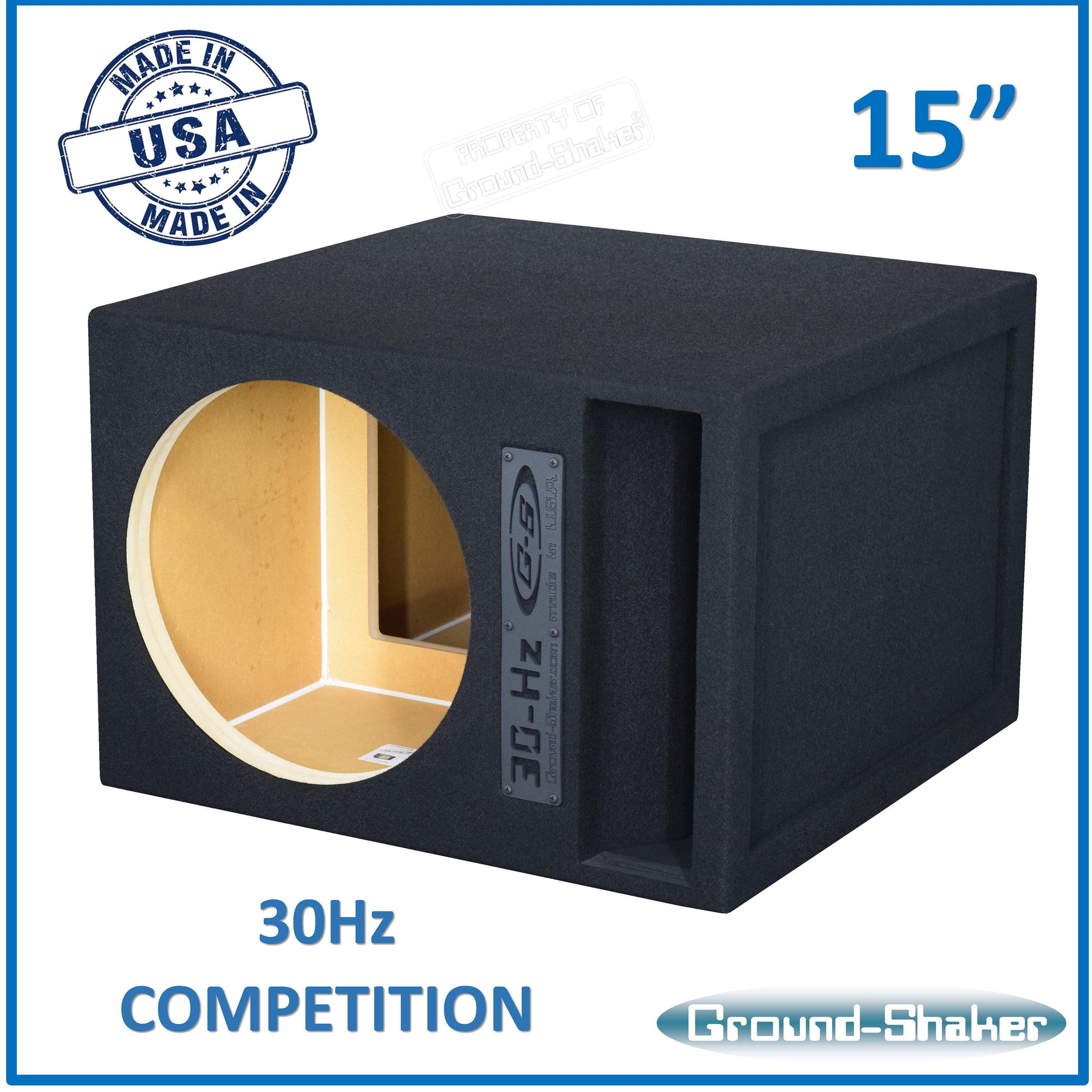 Single 15" Competition Ported Sub Box Single 15" Subwoofer Enclosure Speaker Box - Etsy