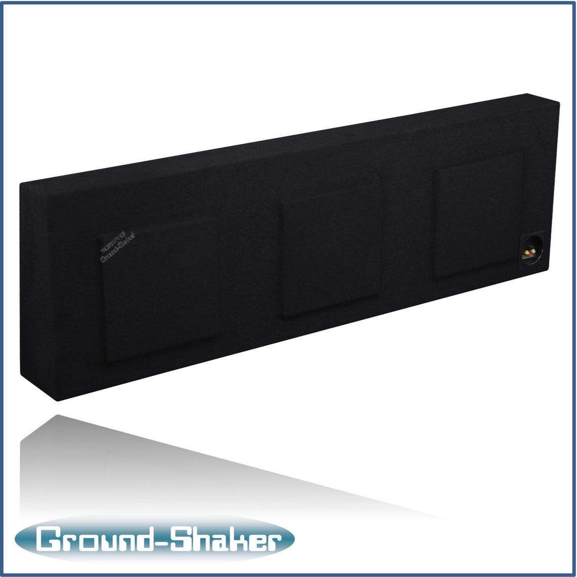 12" Triple Sealed L7T Shallow Mount Sub Box Slim Speaker Box Solo Baric ...