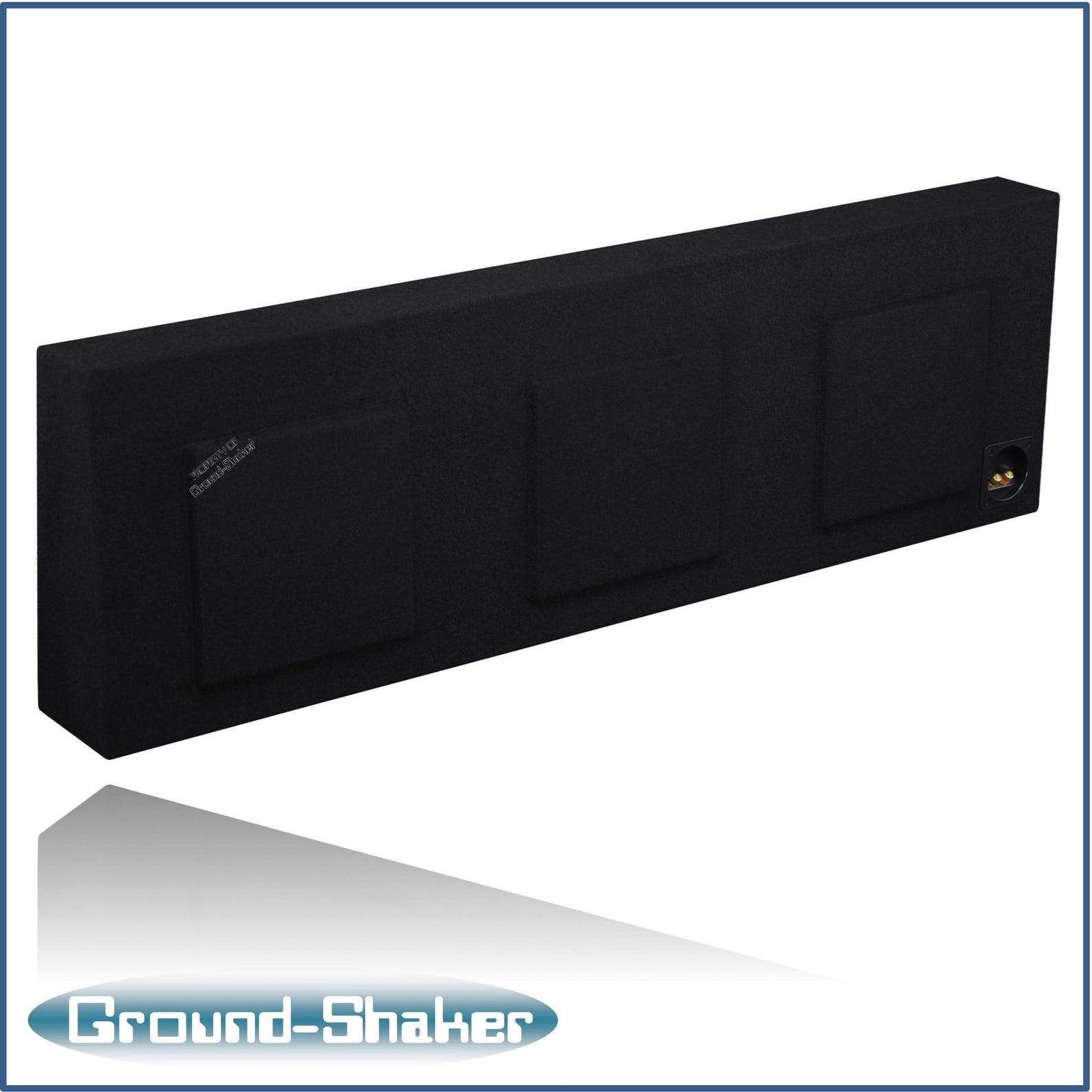 12" Triple Sealed L7T Shallow Mount Sub Box Slim Speaker Box Solo Baric ...
