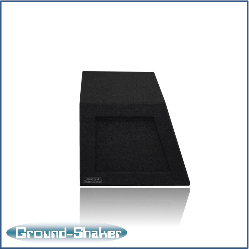 8" Single Sealed Mid-size Hatchback Sub Box Ground Shaker Subwoofer ...