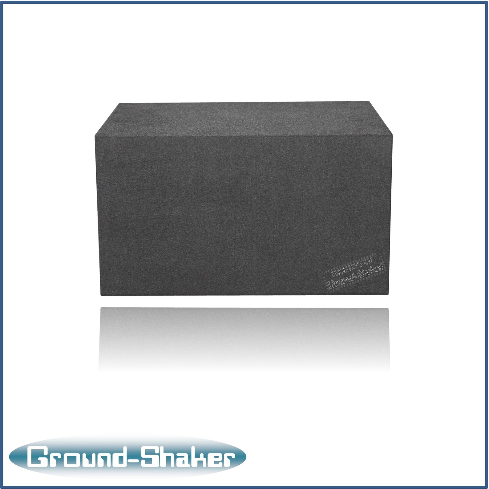 10 Sub Box 32hz Single Vented Ported Subwoofer Enclosure Ground Shaker ...