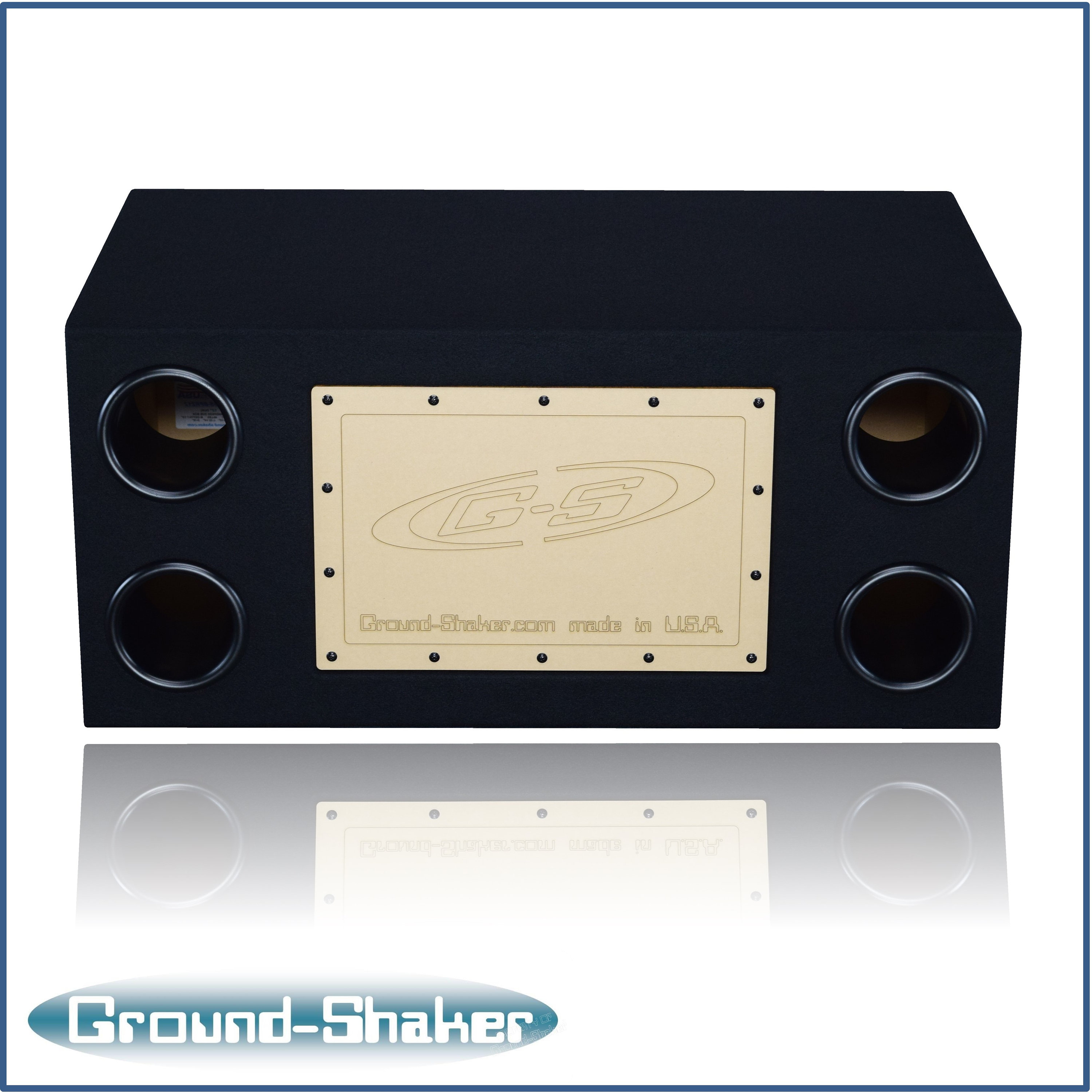 12 Dual Subwoofer Enclosure / Dual 10 Bandpass Ported / Vented Sub Box ...